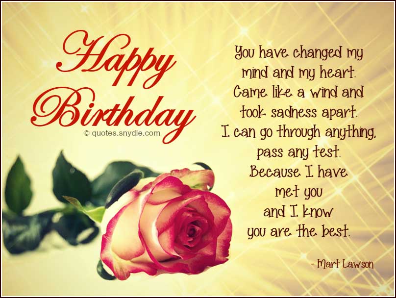 Birthday Quotes For Boyfriend Quotes And Sayings