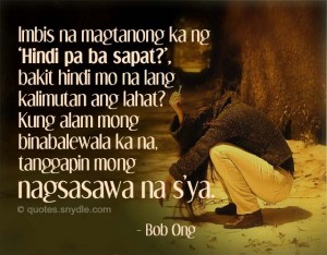 Bob Ong Quotes and Sayings with Image – Quotes and Sayings