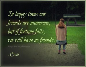 Sad Friendship Quotes and Sayings with Image – Quotes and Sayings